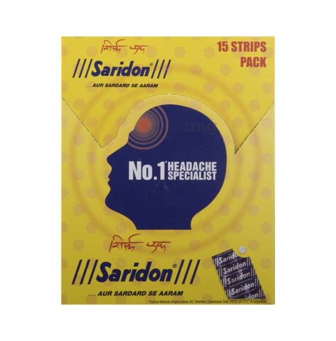 Saridon, 20 tablets – Benu-Aruba